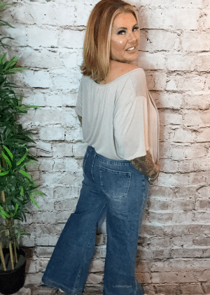 Anne wide leg jeans - LJ's Ladies Boutique